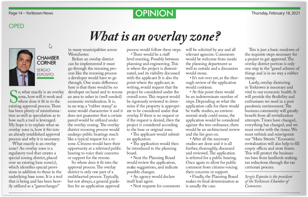 What is an Overlay Zone? - Sergio Esposito 4 Yorktown